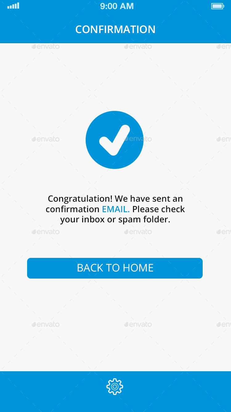 Flat Mobile App UI Kit, Web Elements | GraphicRiver